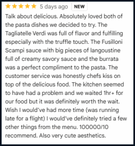 Best 10 Positive Restaurant Review Examples & Templates