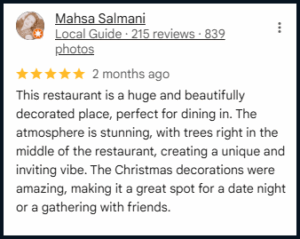 Best 10 Positive Restaurant Review Examples & Templates