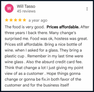 Best 10 Positive Restaurant Review Examples & Templates